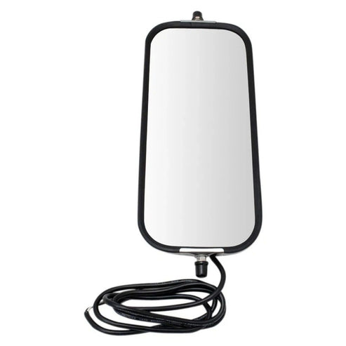 16" x 7" Stainless Steel West Coast Mirror Pair Peak Back Heated for H ...